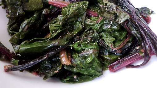 Braised Garlic Swiss Chard | The Seasonal Gourmet